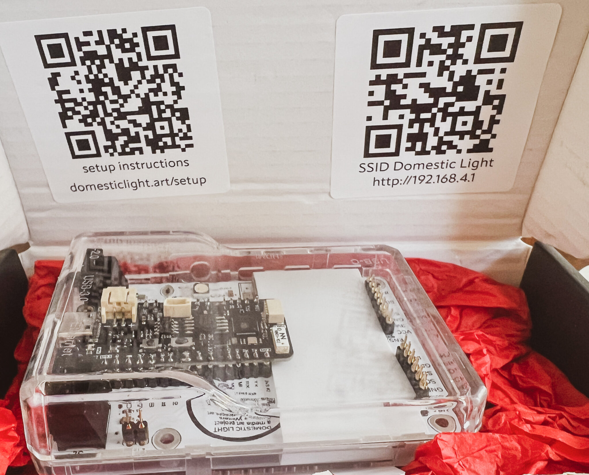 SETUP – Domestic Light